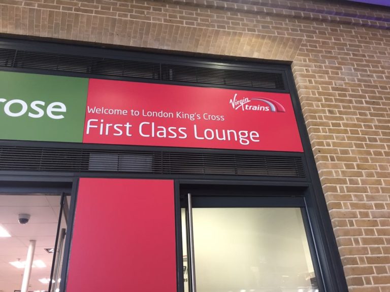 Review: Virgin Train First Class Lounge King's Cross - Monkey Miles