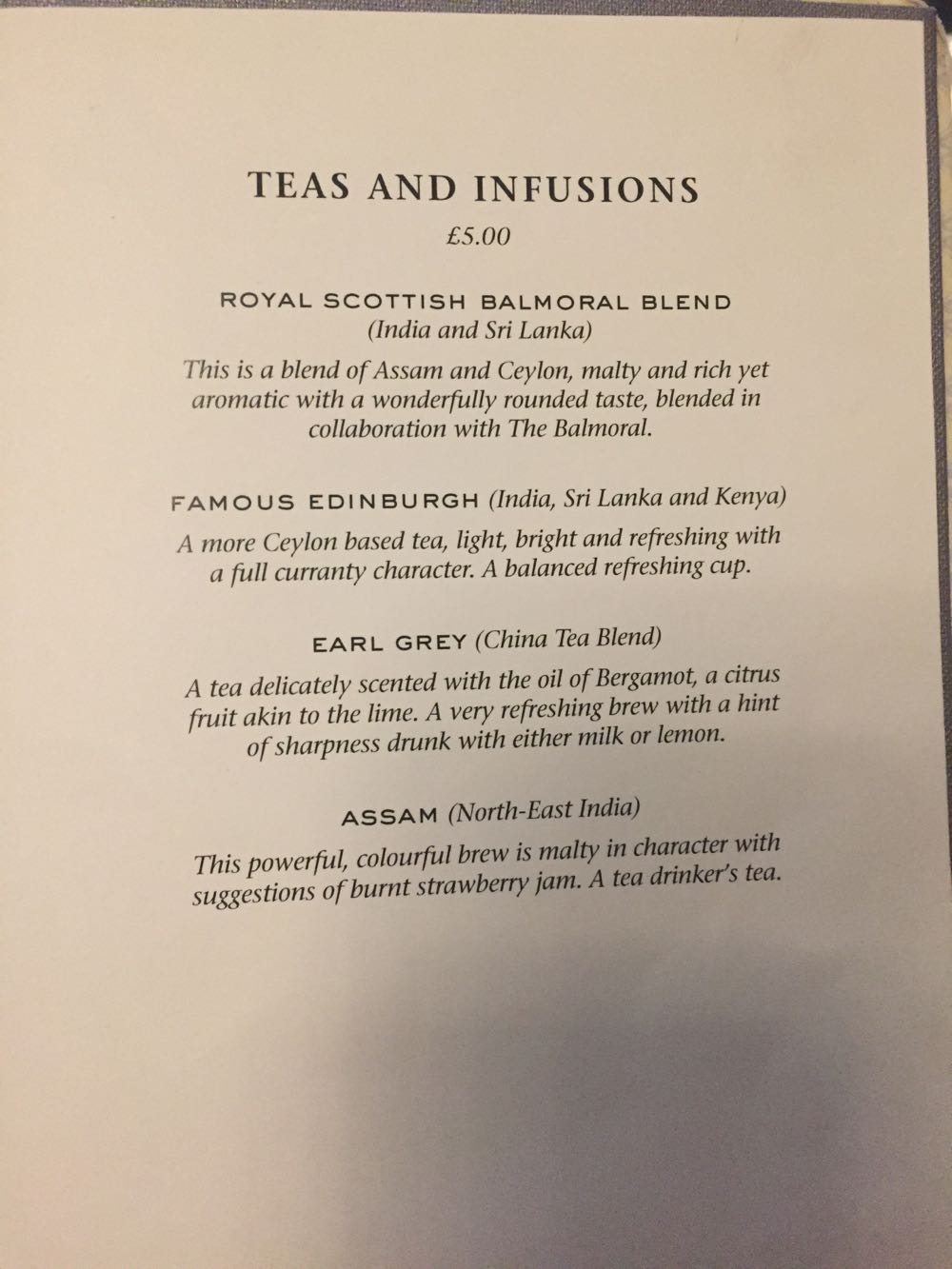 Review: Balmoral Afternoon Tea Edinburgh - Don't miss it. - Monkey Miles