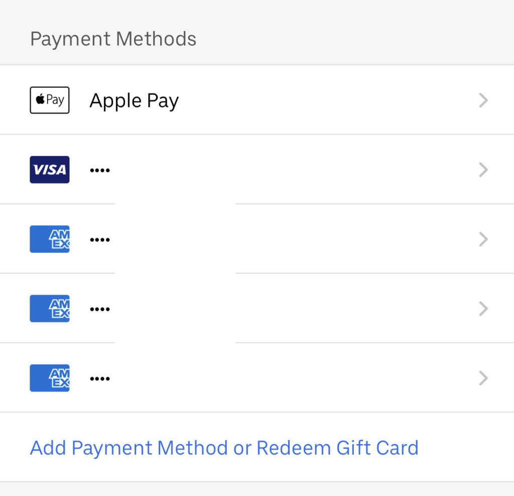 How to share your American Express Uber credits across multiple ...