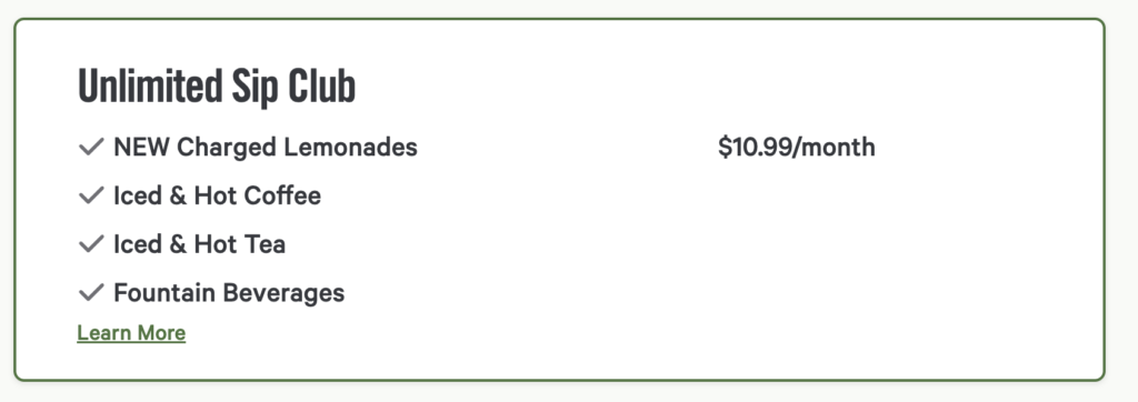 It's Back! Amex cardholders get 4 months of Unlimited Sip Club at ...