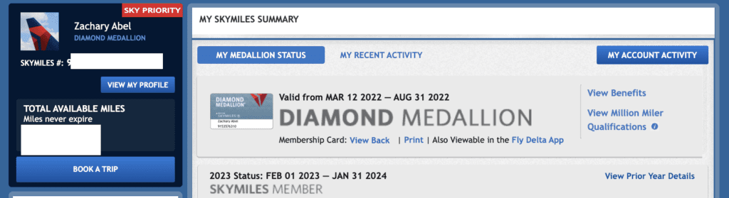 Confirmed! Delta Status Match for Amex cardholders [targeted] - Monkey ...
