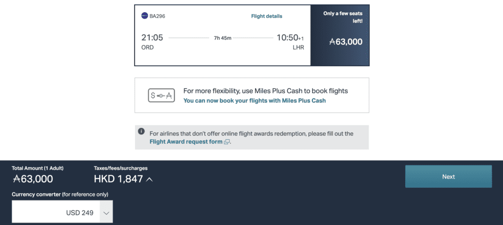 Transfer Bonus! Get 10% bonus when transferring to Cathay Pacific Asia ...