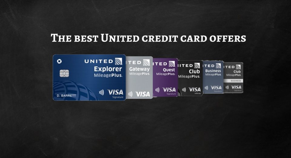 Here are all of the best United credit cards offers - Monkey Miles