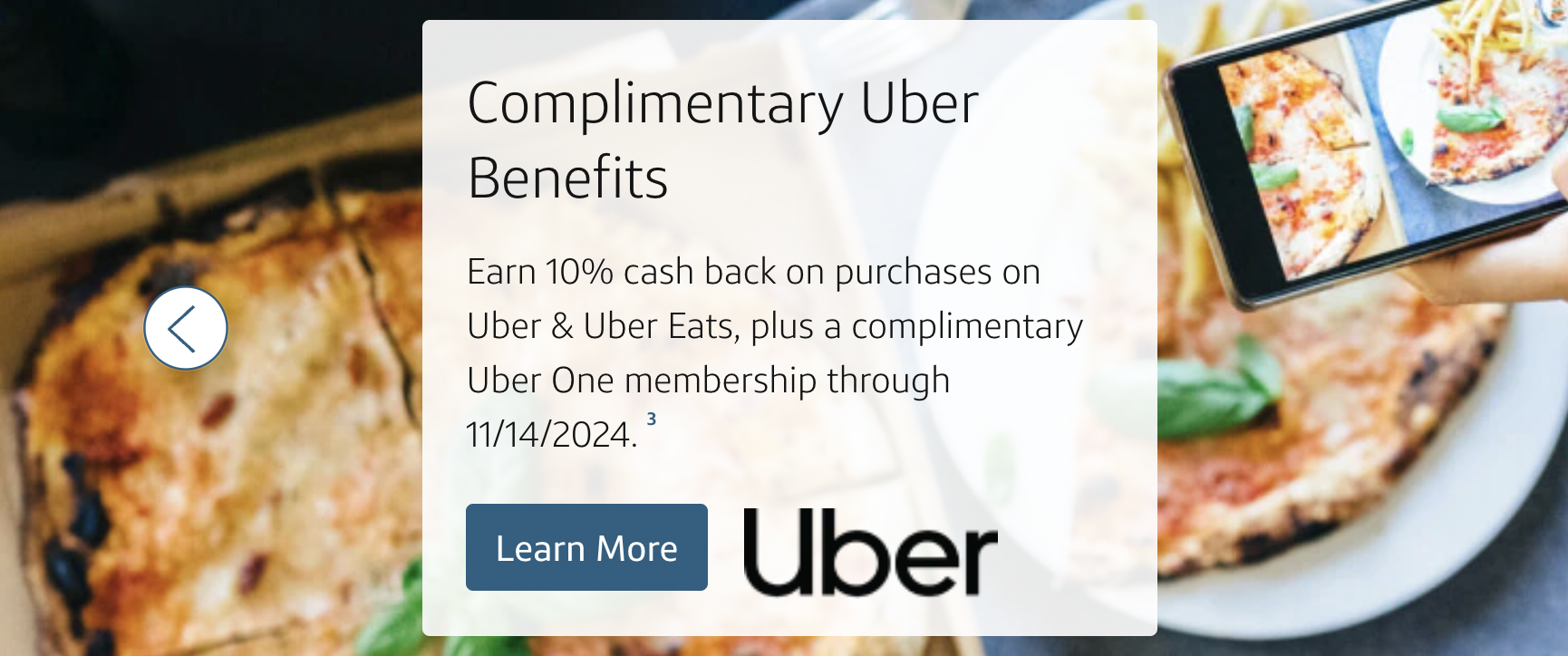 Earn unlimited 10x on select Capital One cards with Uber, Uber Eats + comped Uber One membership ...