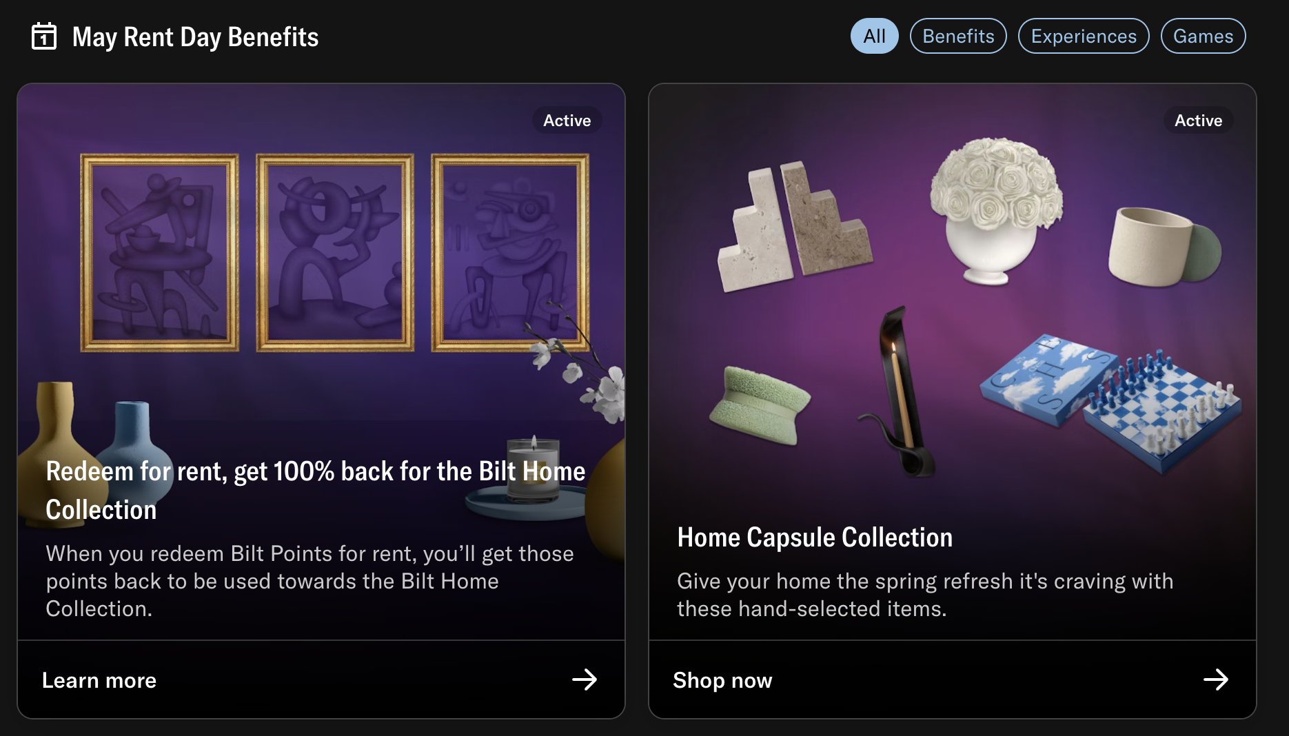 It's Rent Day! Bilt Rewards Rent Day centers on Home ( Use points on ...