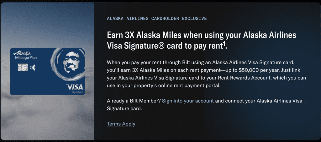 Updated! Bilt Rewards members can now earn 3x Alaska Miles on Rent via ...