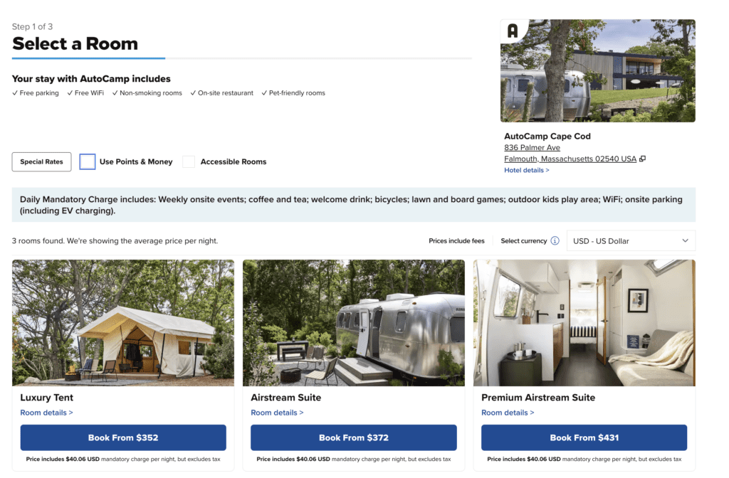 Hilton partners with luxury glamping/Airstream company AutoCamp ...